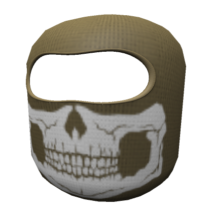 Tactical Tan Skull Balaclava Mask | Roblox Item - Rolimon's