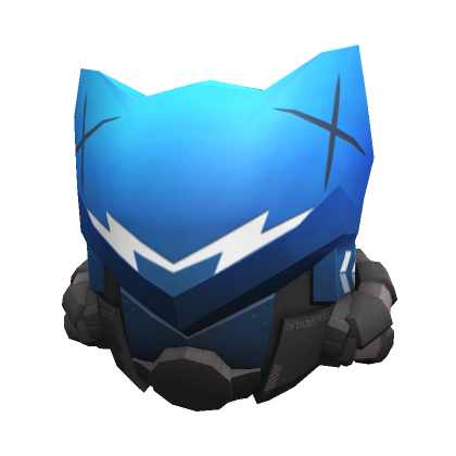BLUE - Mech Armored Helmet | Roblox Item - Rolimon's