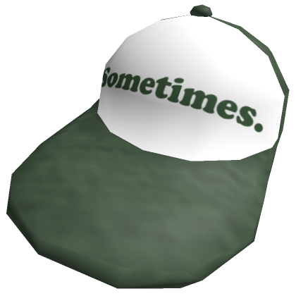 Sometimes Baseball Cap | Roblox Item - Rolimon's