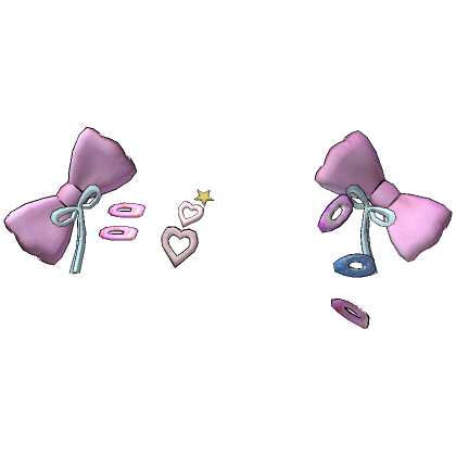 Phụ Kiện Tóc Đuôi Heo Đáng Yêu - Roblox