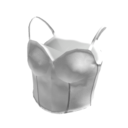 White Corset Crop Top | Roblox Item - Rolimon's