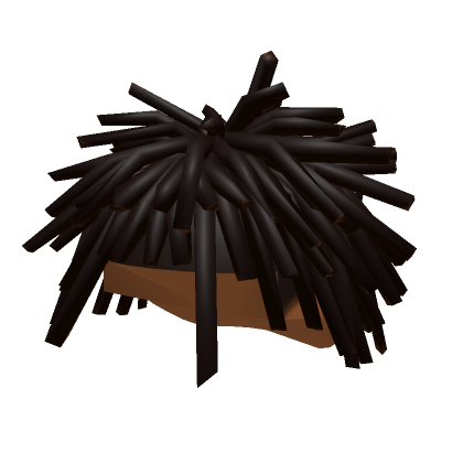 Brown Messy Dreads w Taper Fade | Roblox Item - Rolimon's