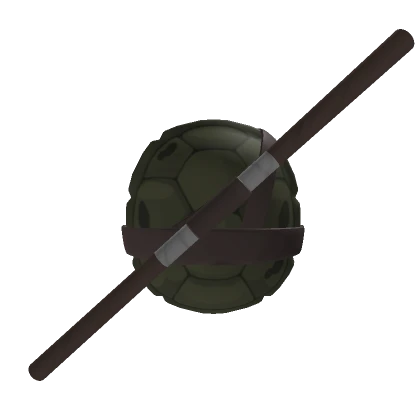 [ Lekar ] Turtle Warrior Shell with Staff | Roblox Item - Rolimon's