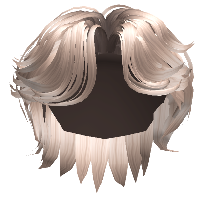 Middle Part Hair Platinum Blonde | Roblox Item - Rolimon's