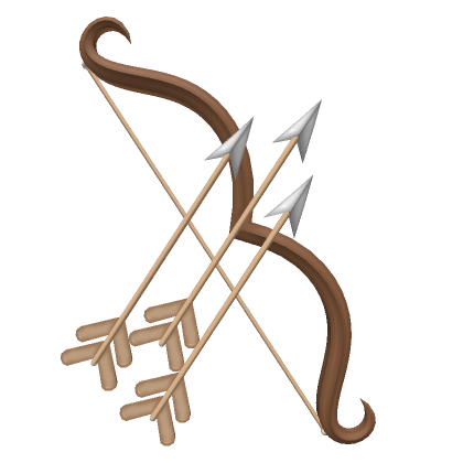 Brown Bow & Arrow | Roblox Item - Rolimon's