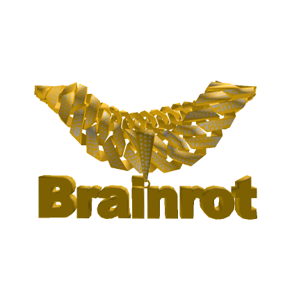 BRAINROT Gold Chain | Roblox Item - Rolimon's
