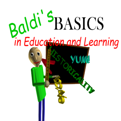 Baldi's Basics Main Menu Screen