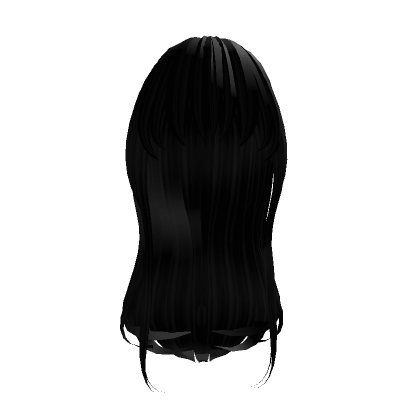 Black Bang Emo wavy hair | Roblox Item - Rolimon's