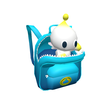 Blue Waving Chao Backpack | Roblox Item - Rolimon's