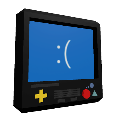 Computer Head - Black | Roblox Item - Rolimon's