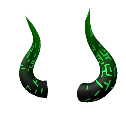 Green Horns | Roblox Item - Rolimon's