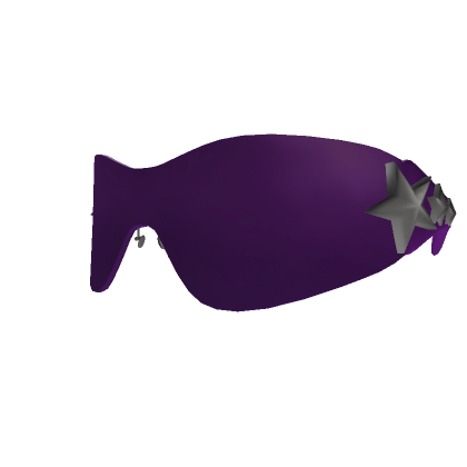 Purple Y2k Star Shades | Roblox Item - Rolimon's