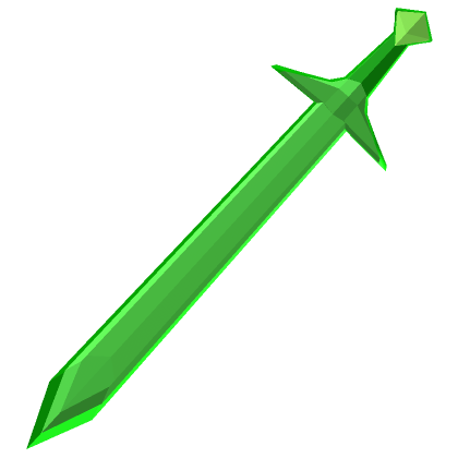 Green Crystalized Sword | Roblox Item - Rolimon's