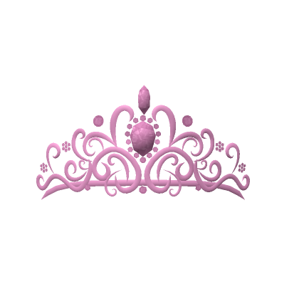 Pink Princess Tiara Crown | Roblox Item - Rolimon's