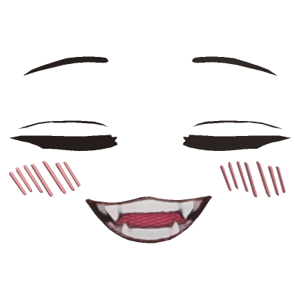 😄 Peaceful Smile Anime Face (3D) 😄 | Roblox Item - Rolimon's