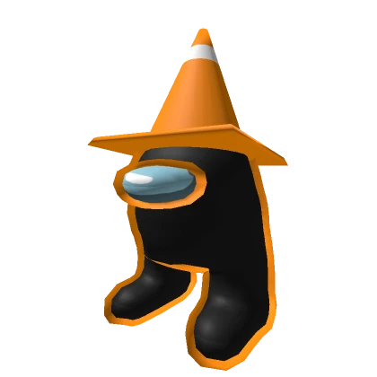 Coned Black Amogus | Roblox Item - Rolimon's