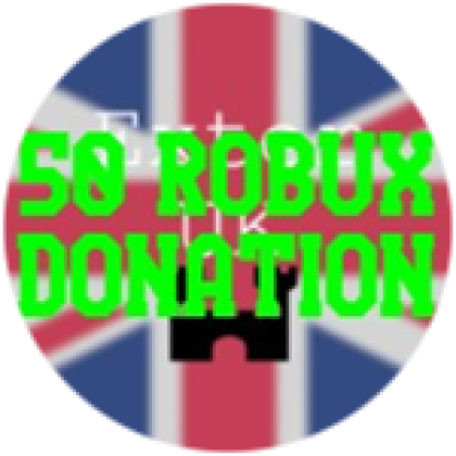 50 robux donation - Roblox