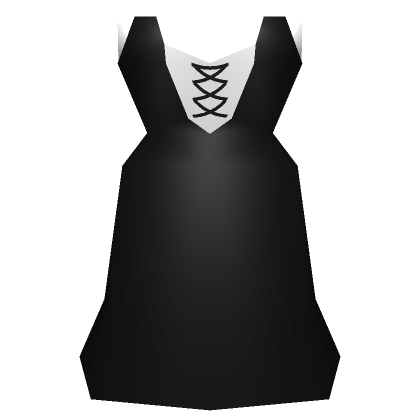 (1.0) R6 girl black medieval dress | Roblox Item - Rolimon's