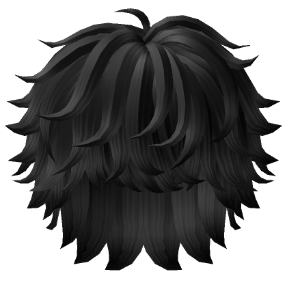 Black Scene Emo Messy Hair | Roblox Item - Rolimon's