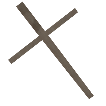 Wood Back Cross | Roblox Item - Rolimon's