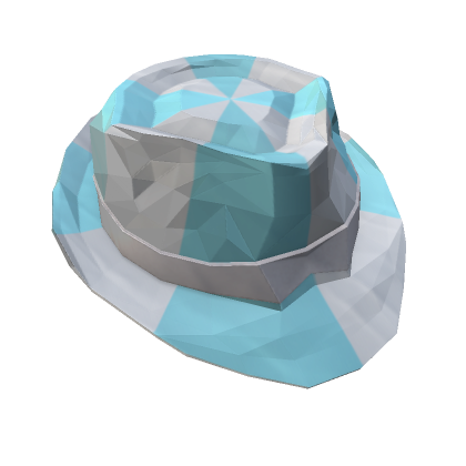 Blue Peppermint Fedora | Roblox Item - Rolimon's