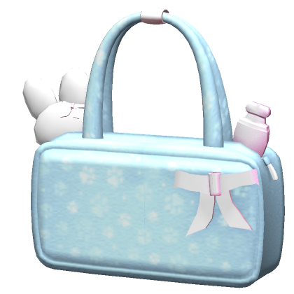 Bolso con estampado de piel cutecore en azul/rosa - Roblox