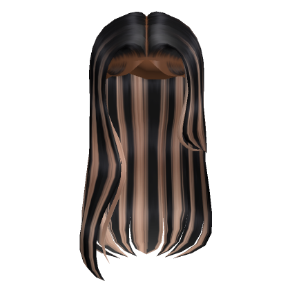 Straight Flowy Wig in Blonde Highlights | Roblox Item - Rolimon's