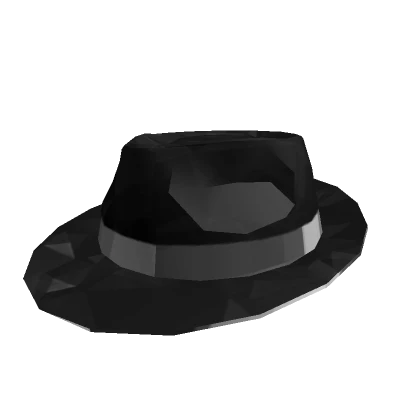 Silver Banded Black Fedora | Roblox Item - Rolimon's