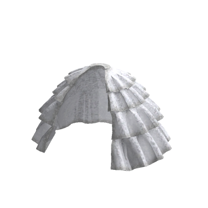 Skirt Ruffles White | Roblox Item - Rolimon's