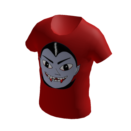 Threadless Vampire Halloween T-Shirt | Roblox Item - Rolimon's