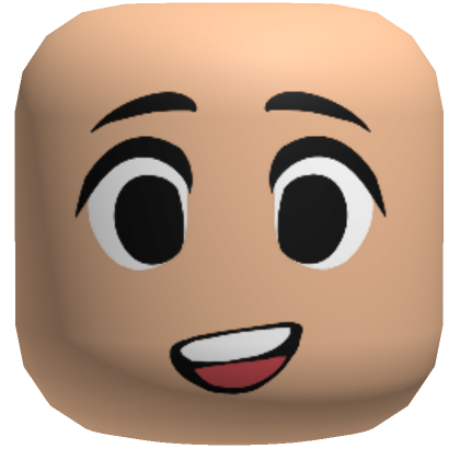 Lively Smile Face (Light Skintone) | Roblox Item - Rolimon's