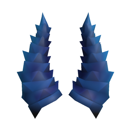 Dark Blue Horns | Roblox Item - Rolimon's