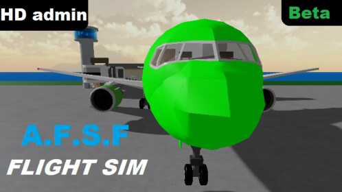 공항 비행기 비행 시뮬레이터 (베타) A F S F - Roblox