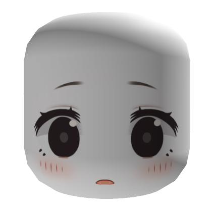 Soft Black Eyed Anime Face | Roblox Item - Rolimon's