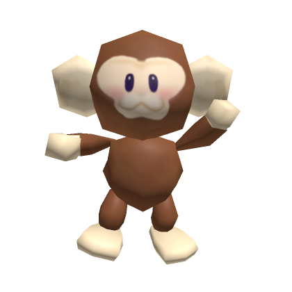ɞ | curious pogo monkey on head | Roblox Item - Rolimon's