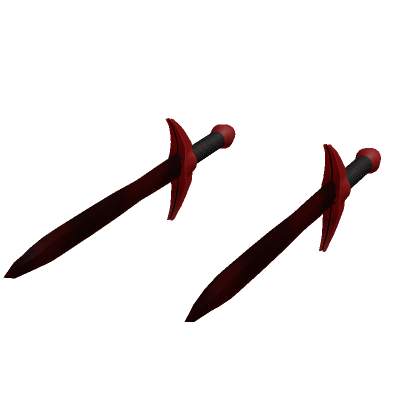 Holdable Dual Firebrand Swords Red | Roblox Item - Rolimon's