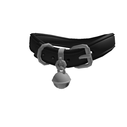 Collier de cloche noir - Roblox