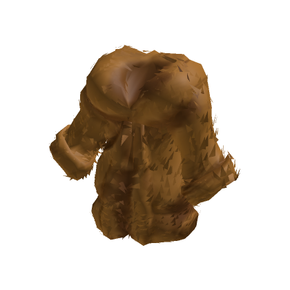 Fashionable oversized fur coat in Golden | Roblox Item - Rolimon's