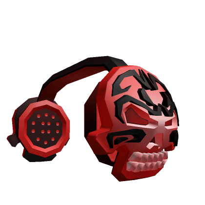 Red Skull Headphones | Roblox Item - Rolimon's