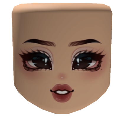 Peaches n' Cream Makeup (Light Orange Skin Tone) | Roblox Item - Rolimon's