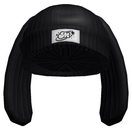 Y2K Black Knitted Rabbit Beanie's Code & Price - RblxTrade