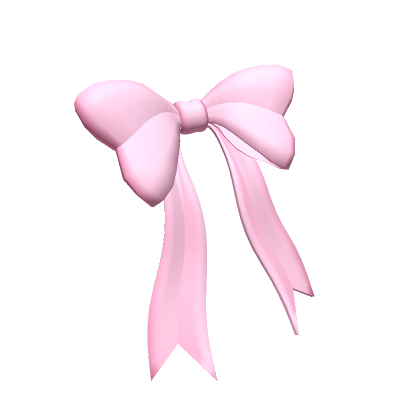 Simple Pink Bow | Roblox Item - Rolimon's