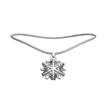 Christmas Snowflake Necklace 3.0 | Roblox Item - Rolimon's
