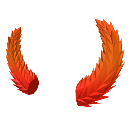 Fire Thorny Horns | Roblox Item - Rolimon's