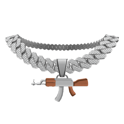 Iced AK-47 Chain | Roblox Item - Rolimon's