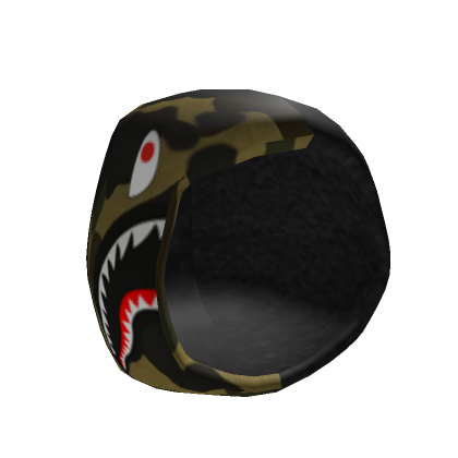 Half Camo Bape Hood | Roblox Item - Rolimon's