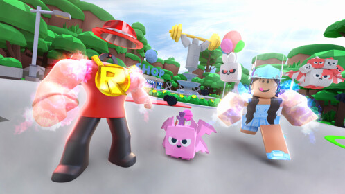 [ANIME] Simulador de músculos poderosos - Roblox