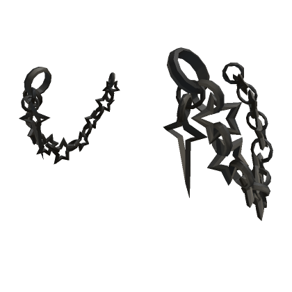 Black Star Waist Chains 1.0 | Roblox Item - Rolimon's