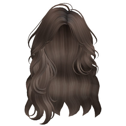 Loose Wavy Hairstyle(Brown) | Roblox Item - Rolimon's