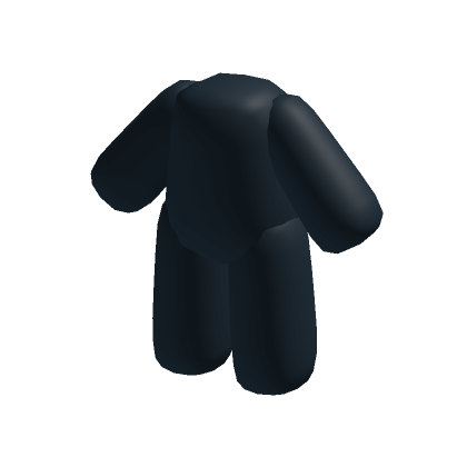 (Mini) Plushie Avatar - Black | Roblox Item - Rolimon's